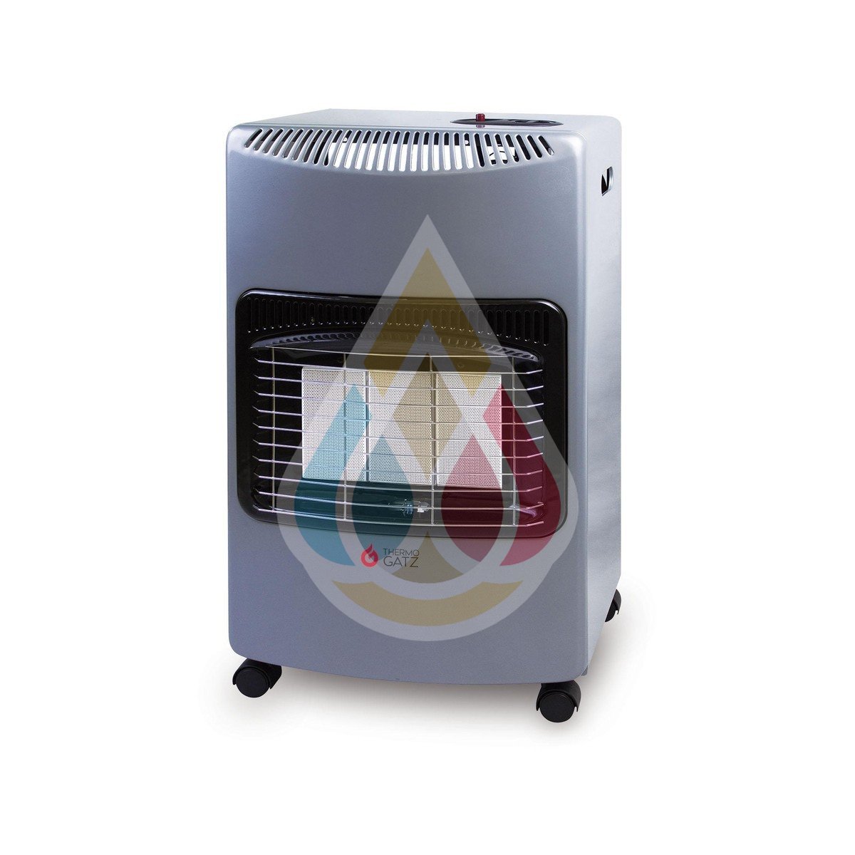 Thermogatz TG 4200 PO-E03-Ασημί Θερμάστρα υγραερίου - Maniatisgas