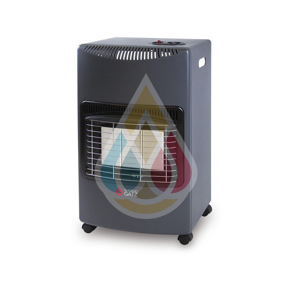 Thermogatz TG 4100 BLACK Θερμάστρα υγραερίου - Maniatisgas
