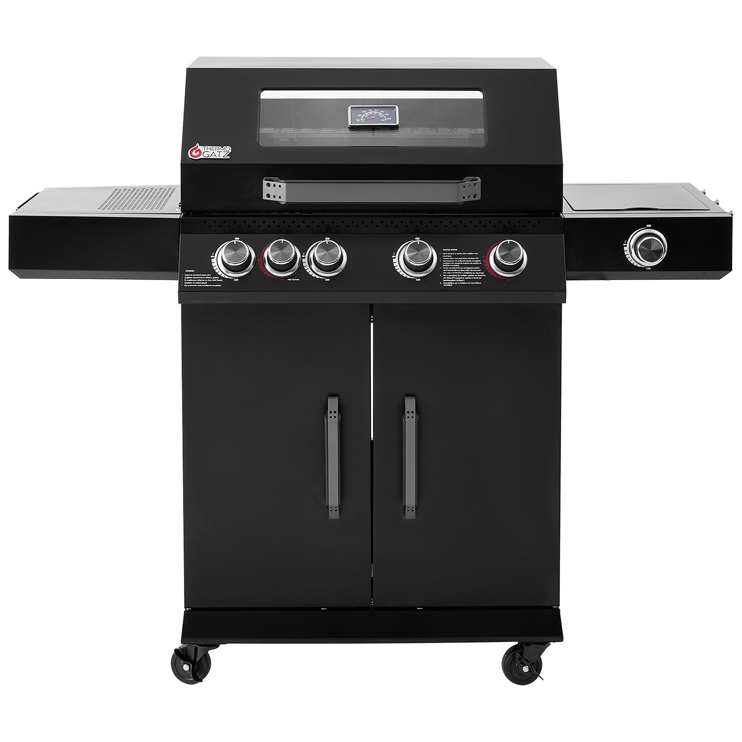 Thermogatz BBQ Υγραερίου Gs Grill Abyss View 4+1+1 19kW - Maniatisgas
